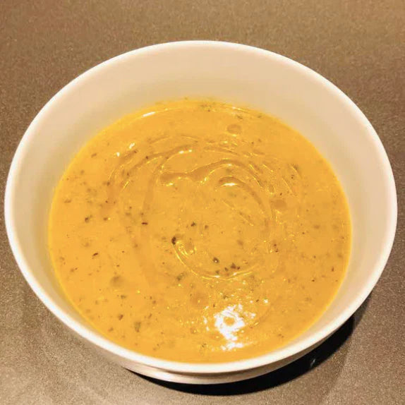 Roasted Cream of Veggies Soup with Olive Oil Drizzle | all recipes and ...